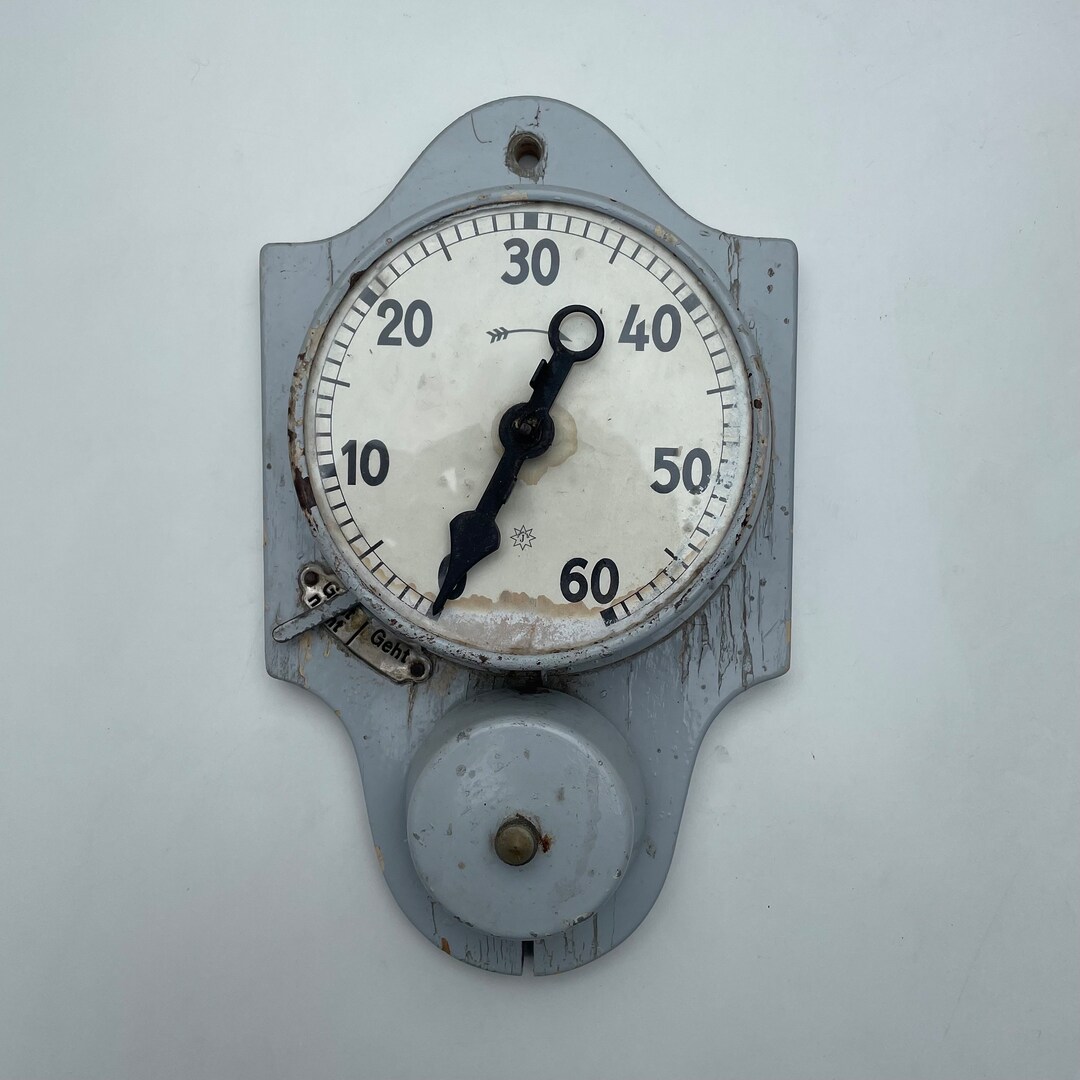 Antique Kitchen Wall Timer Junghans, 1920s Rare - Etsy