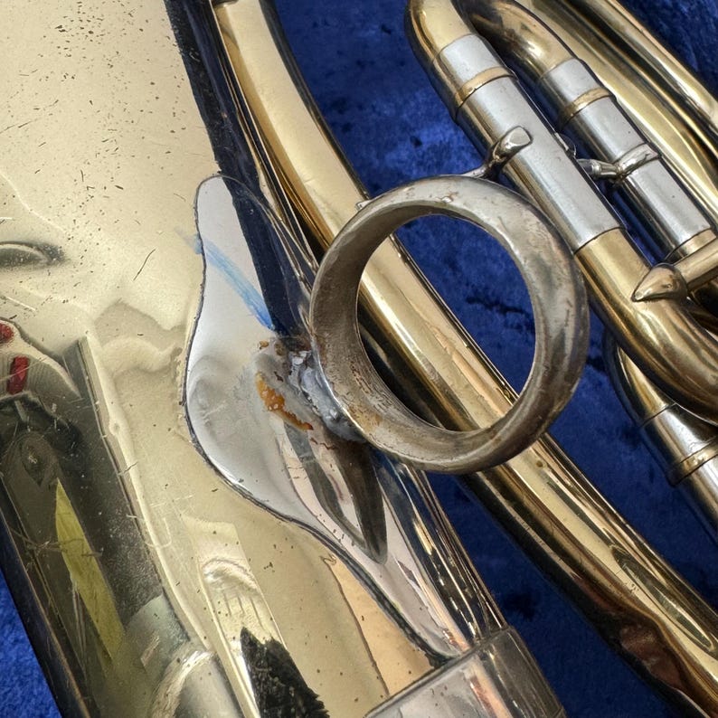 Vintage Tenor Horn/wagner Tuba by Gebruder Alexander – Rare German ...