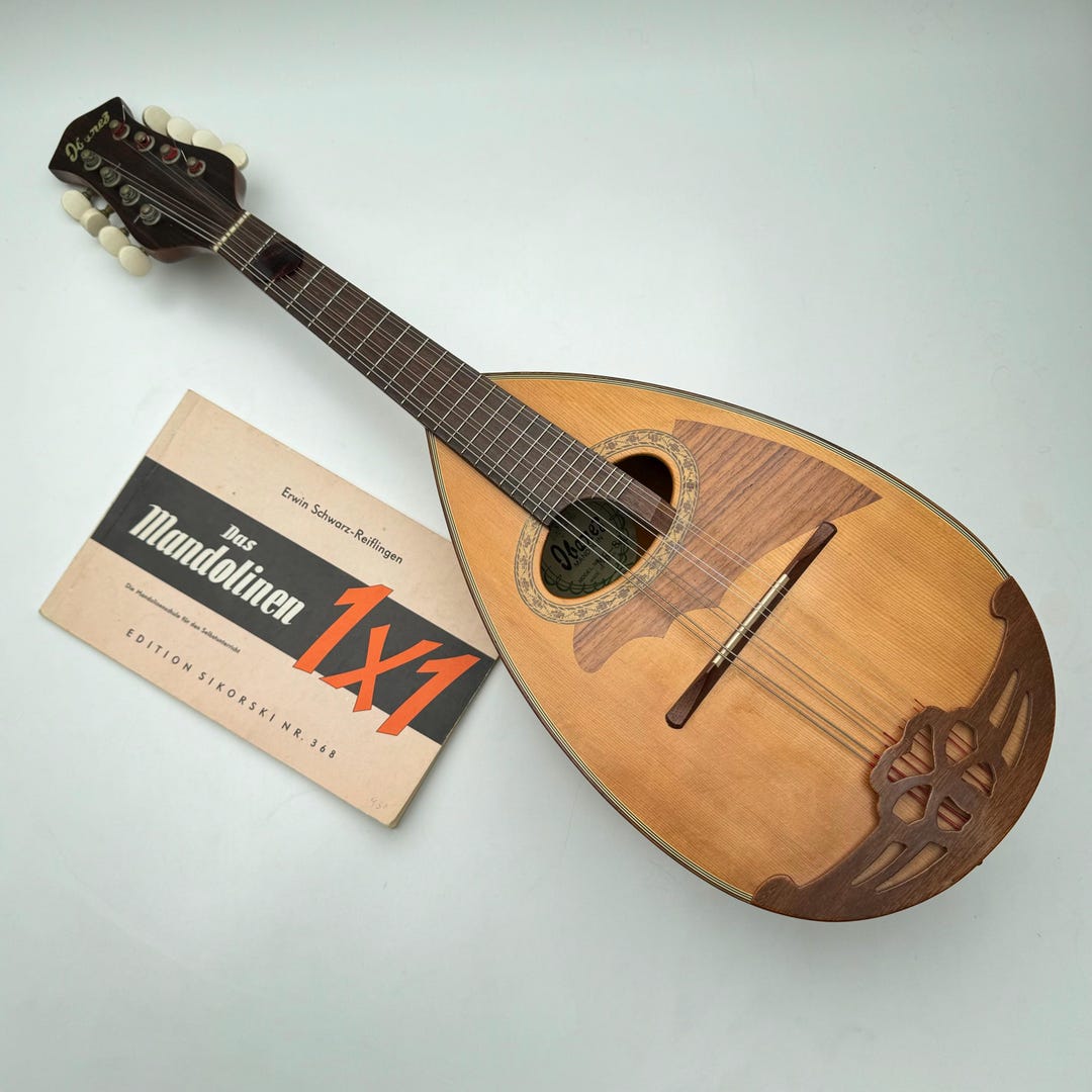 Vintage Ibanez MR-80 Mandolin – Rare 1990s Japan 6-string, Lacquered ...