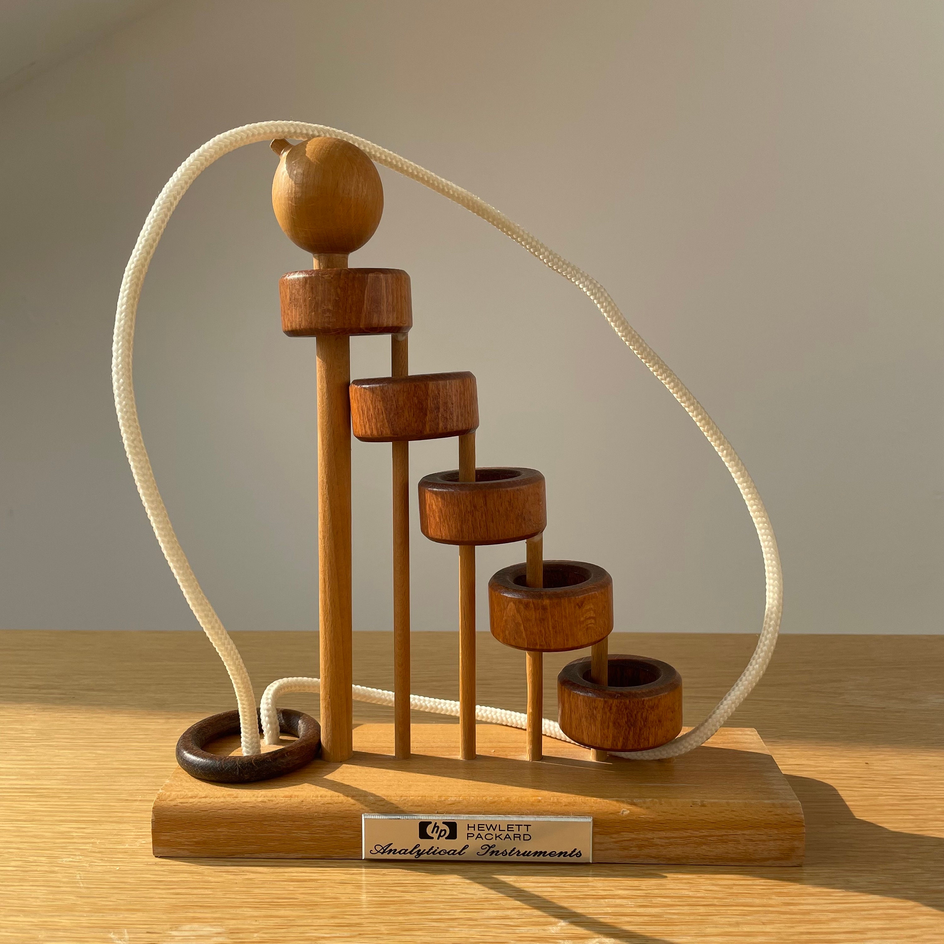 Vintage HP Lumberjack Brain Puzzle Analitycal Instruments - Etsy