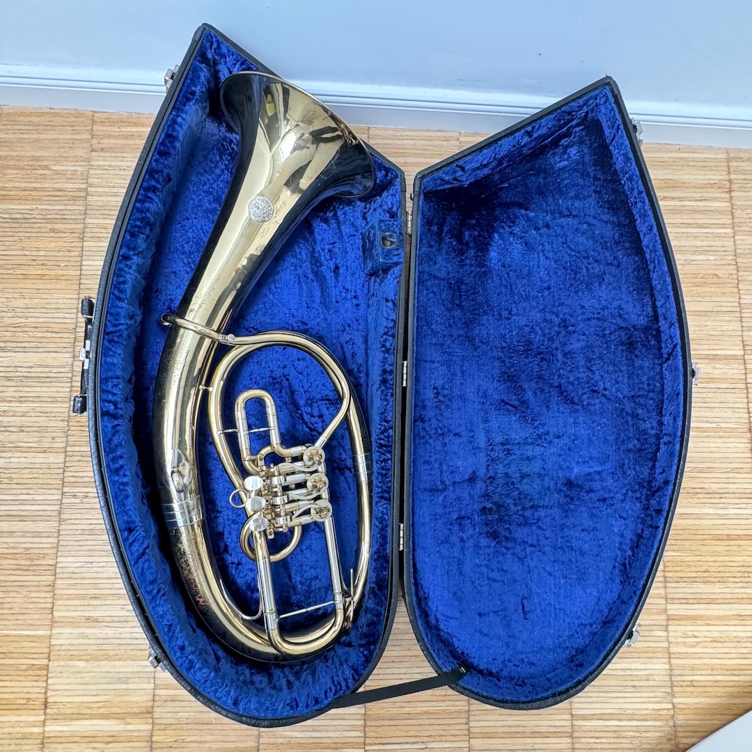 Vintage Tenor Horn/wagner Tuba by Gebruder Alexander – Rare German ...