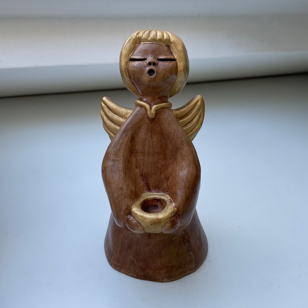 Thun Angel Figurine / Candle Holder - Etsy