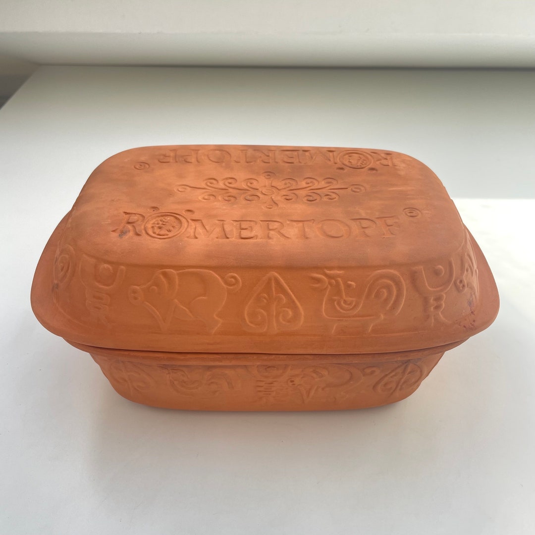 Romertopf Ceramic Oven Dish Made in Germany terra Cotta Original Box - Etsy