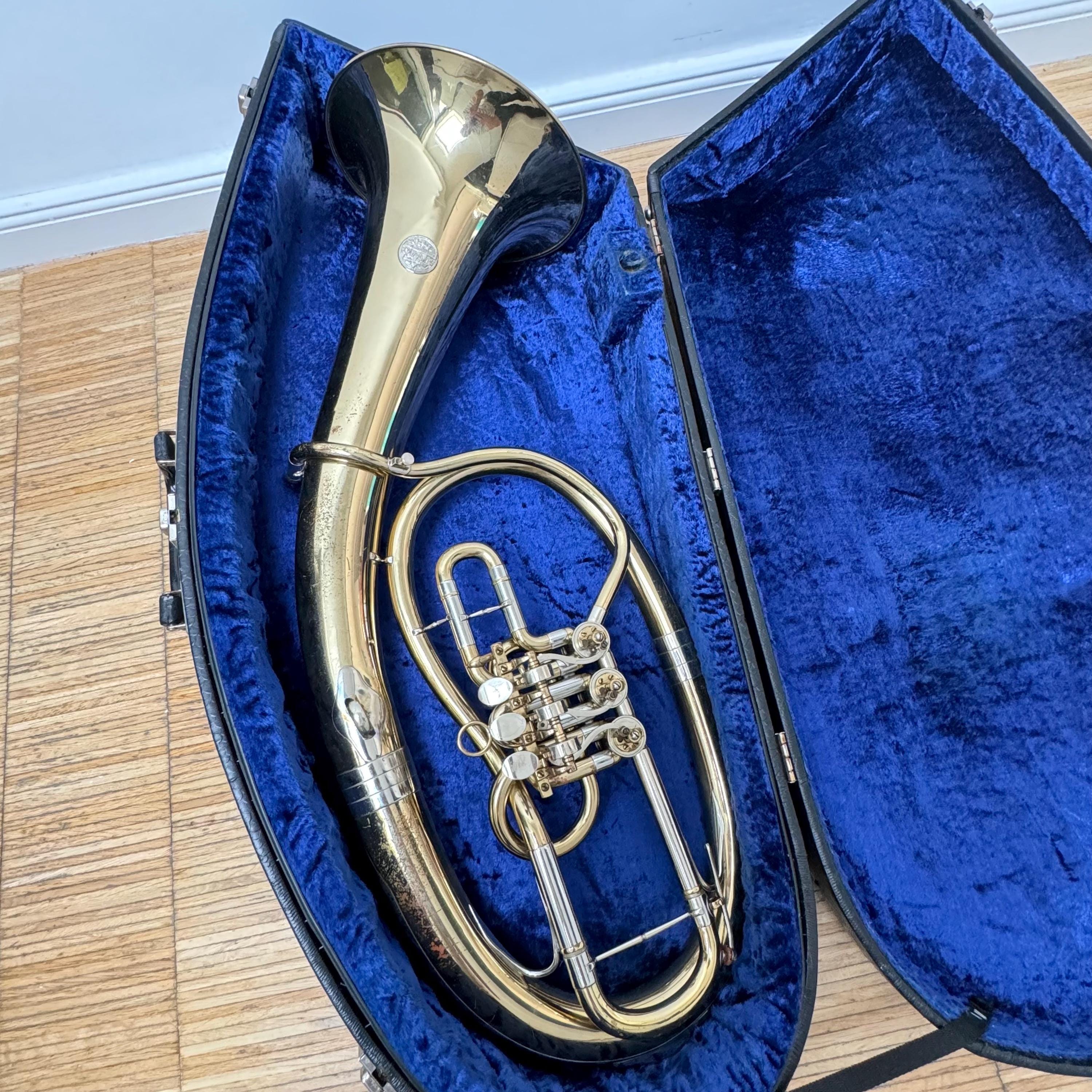 Vintage Tenor Horn/wagner Tuba by Gebruder Alexander – Rare German ...