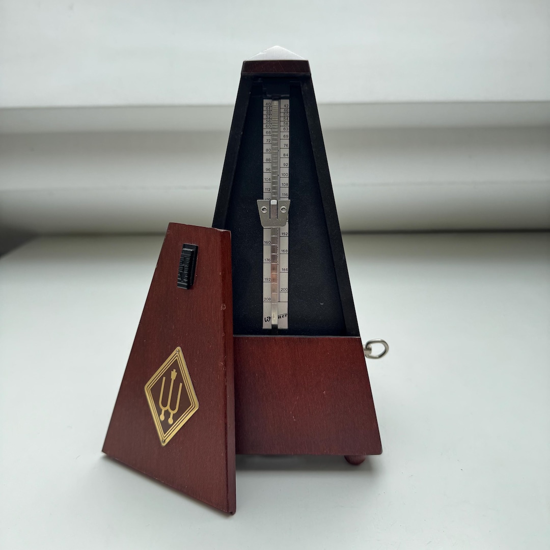 Vintage Wittner Wooden Mechanical Metronome – Made in Germany, Fully ...