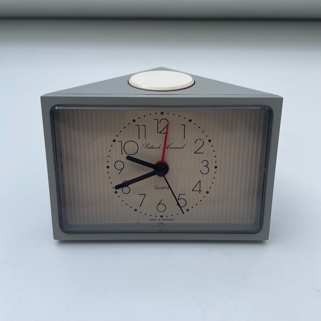 Vintage Patrick Arnaud Alarm Clock - Etsy UK