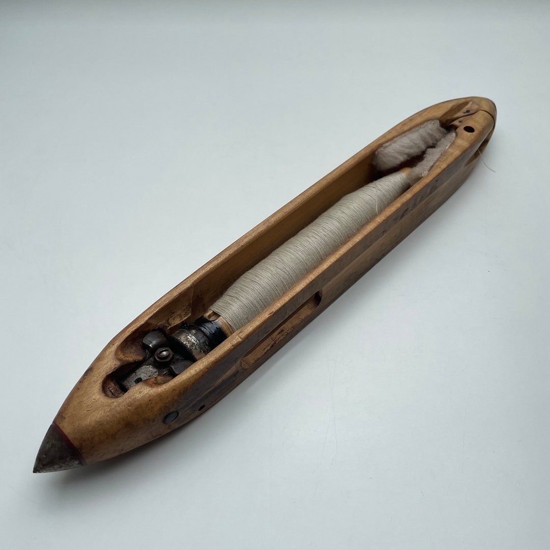Vintage Weaving Shuttle Loom Boat - Etsy