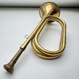 Vintage Military Bugle by Parrot - Etsy