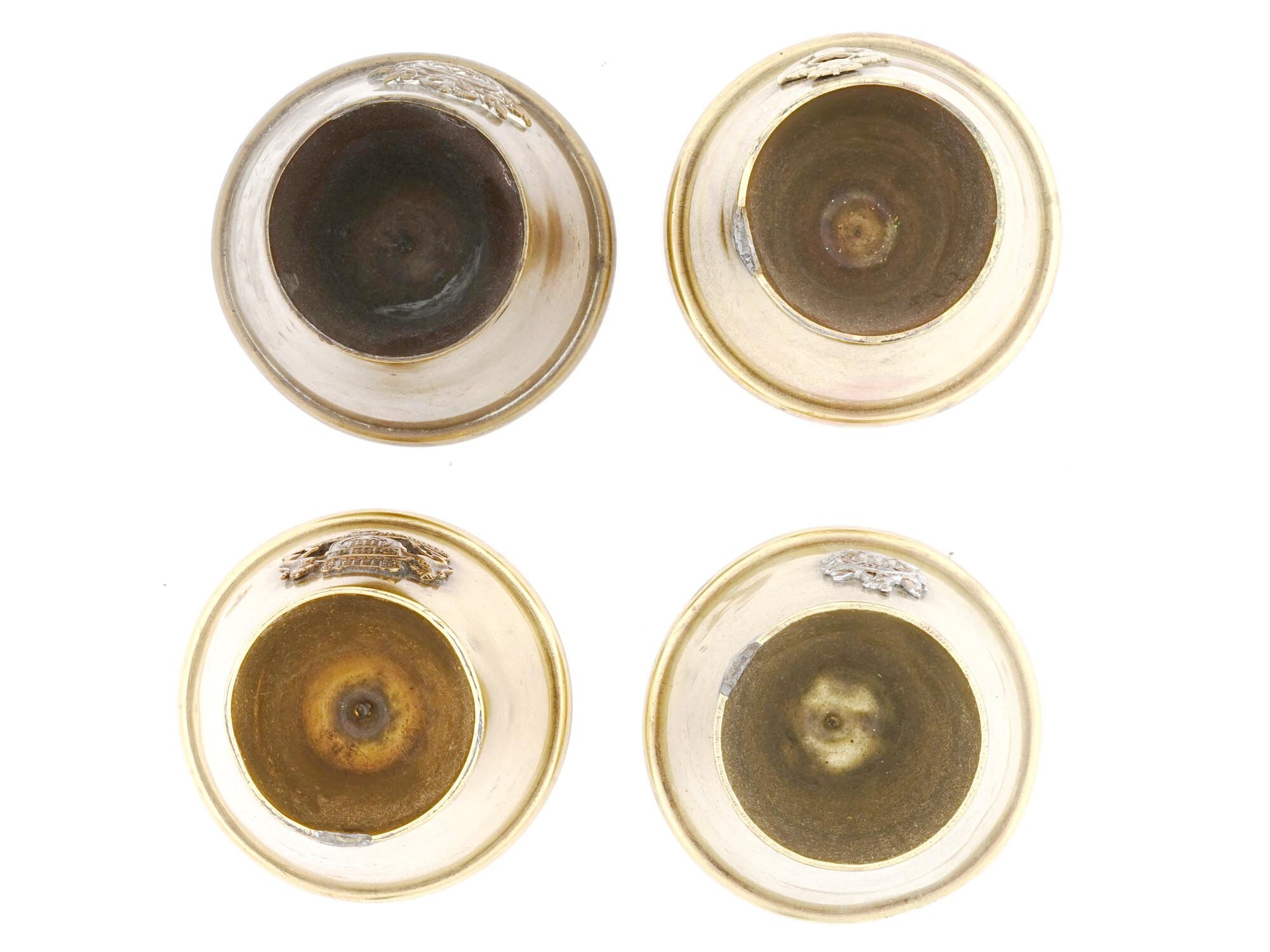 WWII/WW2 Trench Art Royal British Army Ashtrays Set of 4 - Etsy