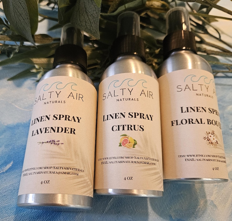 Floral Bouquet Linen Spray - Etsy