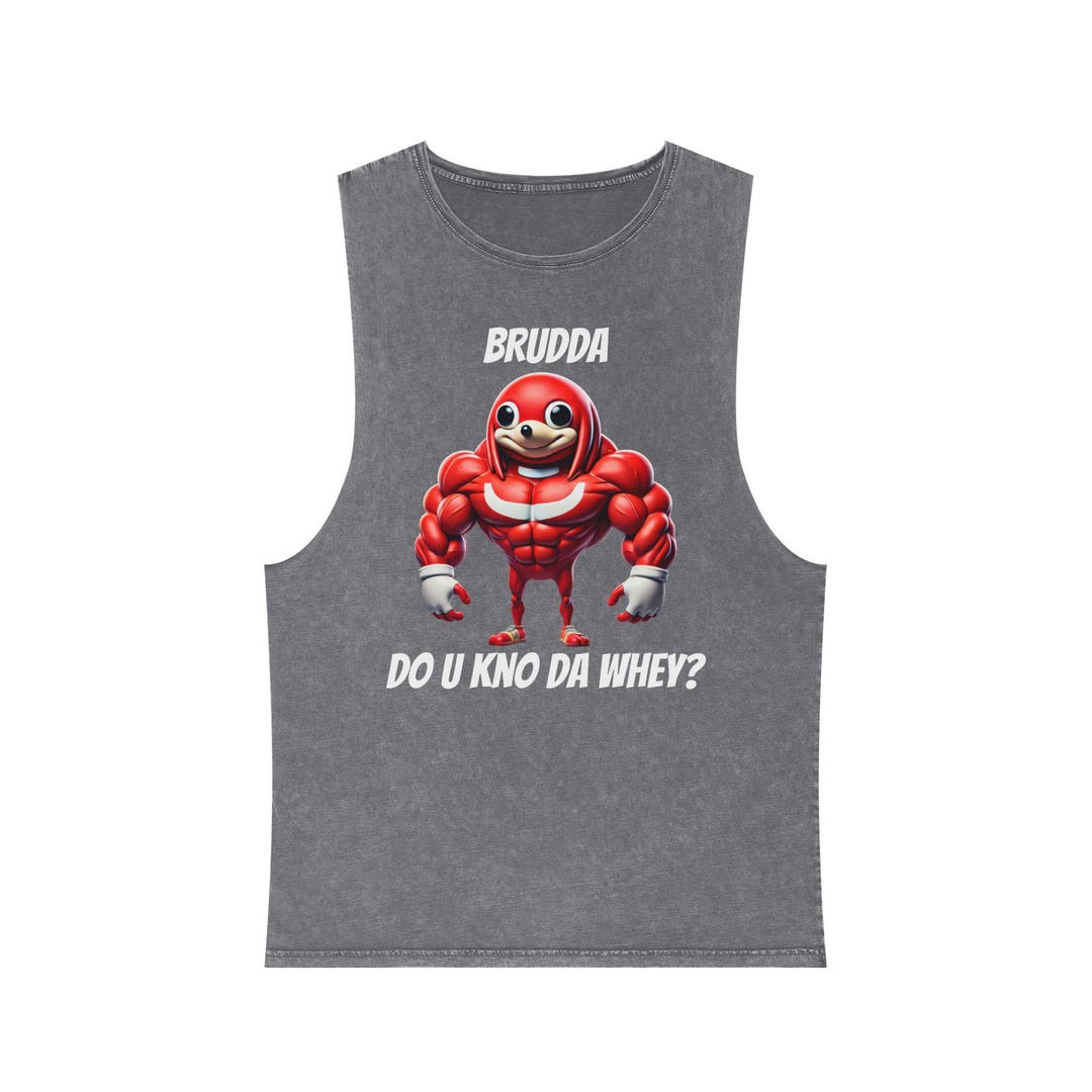Ugandan Knuckles Tank Top - Gym Meme Pun - Funny Fitness Shirt - Etsy UK