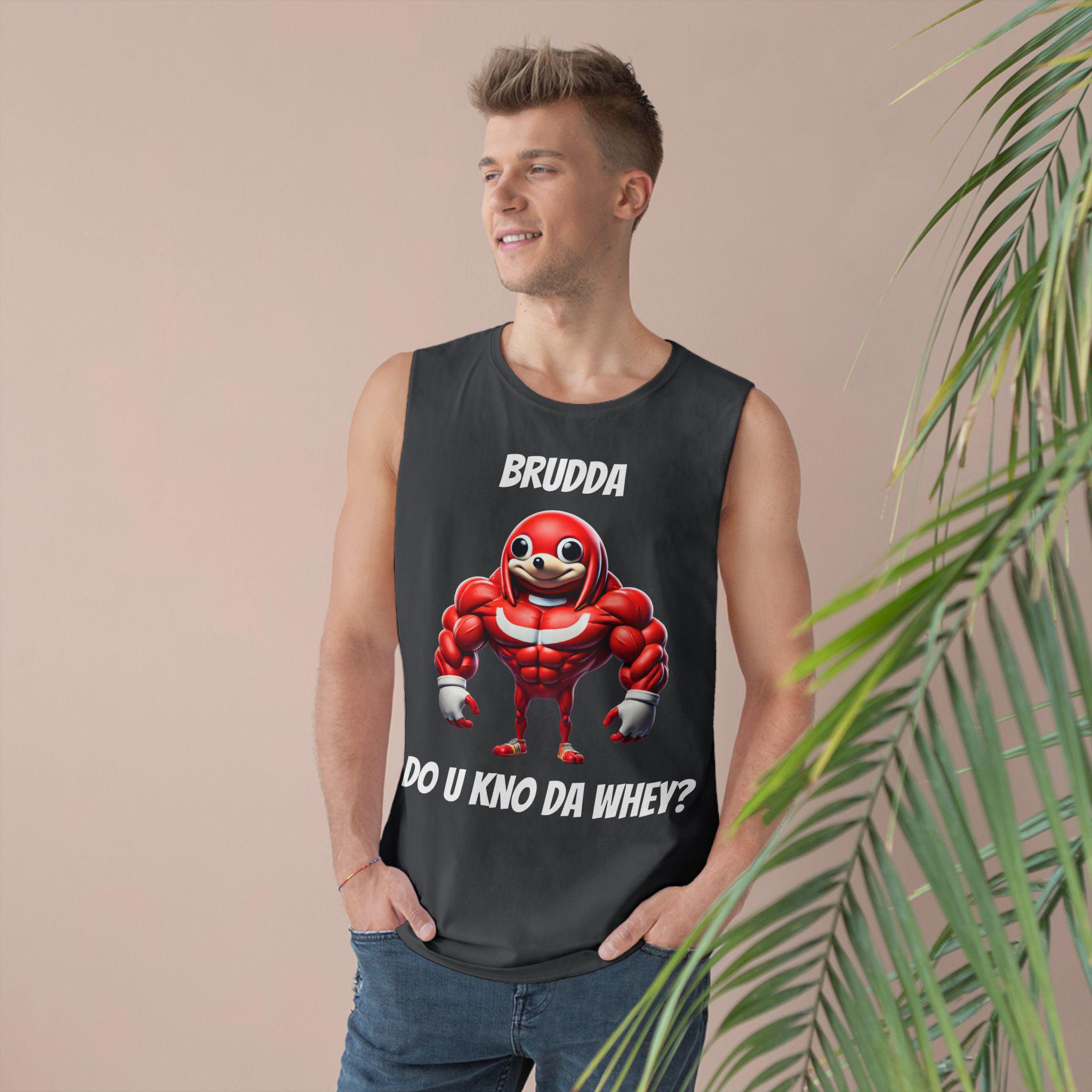 Ugandan Knuckles Gym Meme Tank Top - Funny Pun T-shirt - Etsy