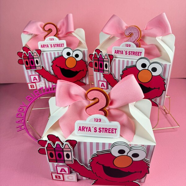 Birthday Favor Box - Etsy