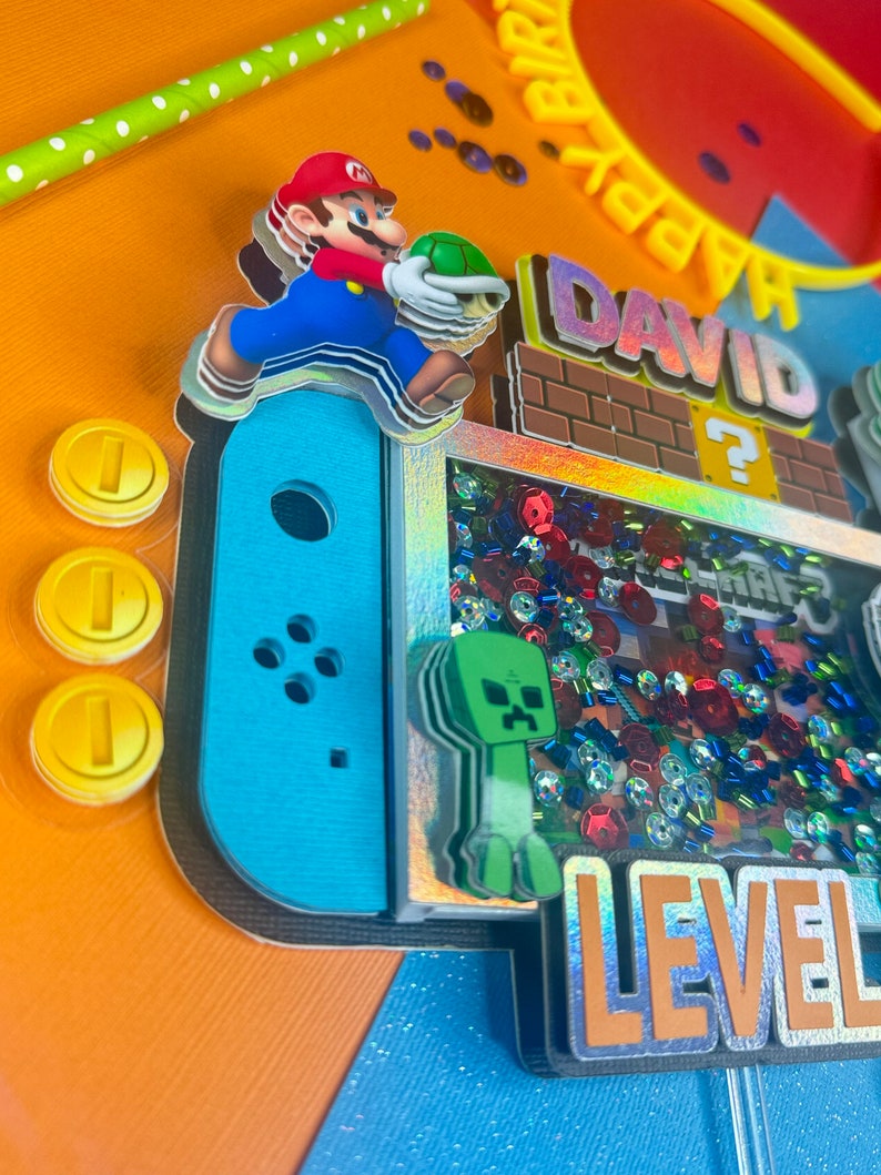 Gamer Cake Topper / Nintendo Switch Cake Topper / Smash Bros Cake ...