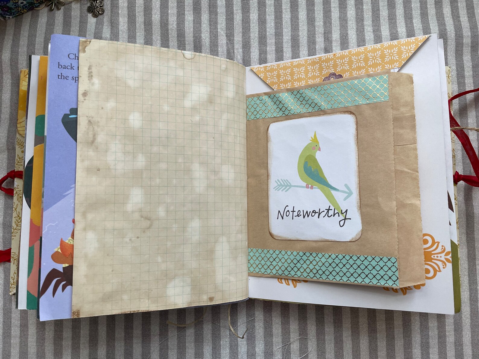 Little Golden Book “chicken Little” Junk Journal - Etsy