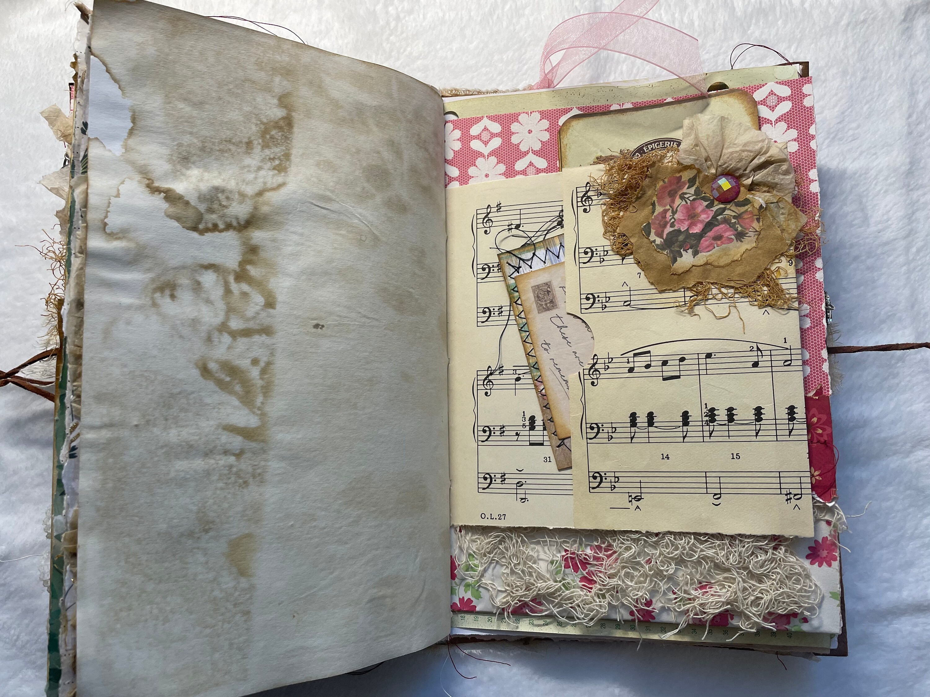 Soft Cover “smile” Junk Journal - Etsy