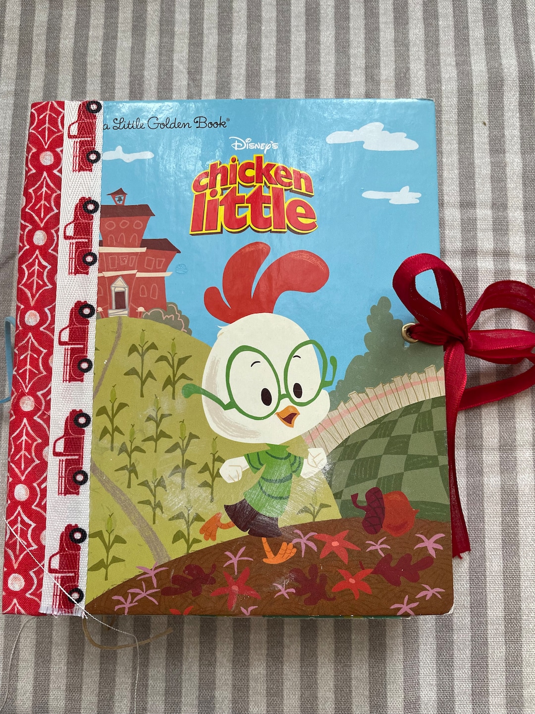 Little Golden Book “chicken Little” Junk Journal - Etsy