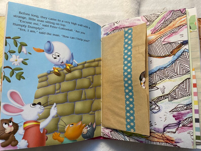 Little Golden Book “peter Cottontail and the Great Mitten Hunt” - Etsy