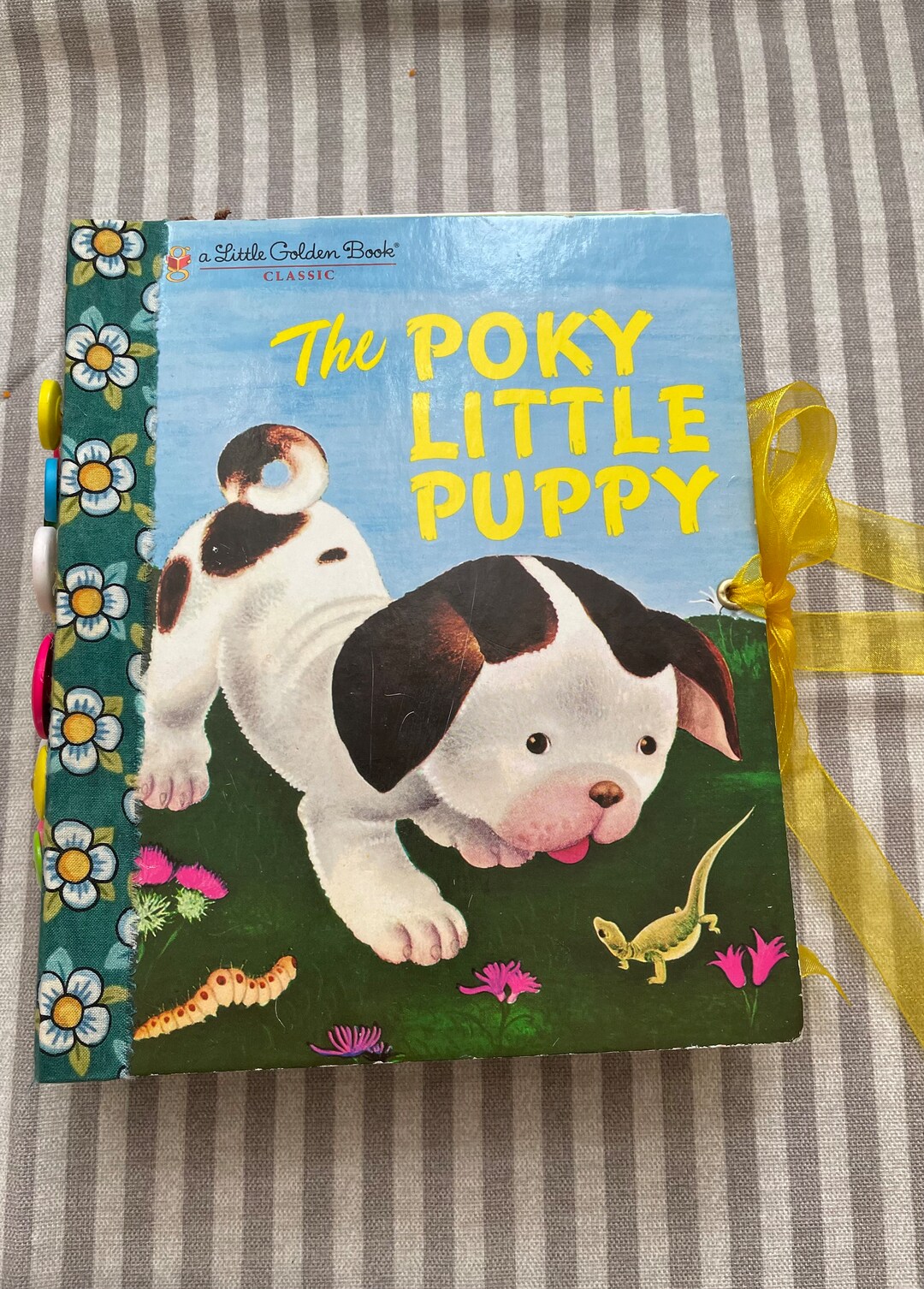 Little Golden Book “the Poky Little Puppy” Junk Journal - Etsy