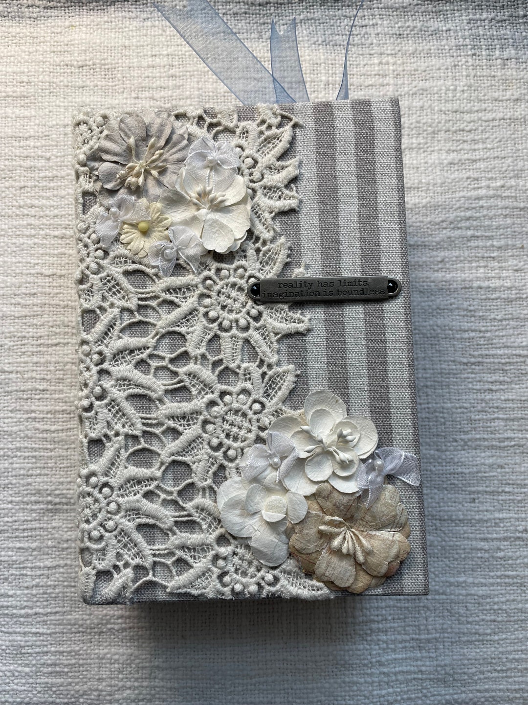 Lacy Junk Journal “reality” - Etsy