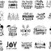 Christmas SVG Bundle: Holiday Cut Files (SVG, PNG) - Etsy