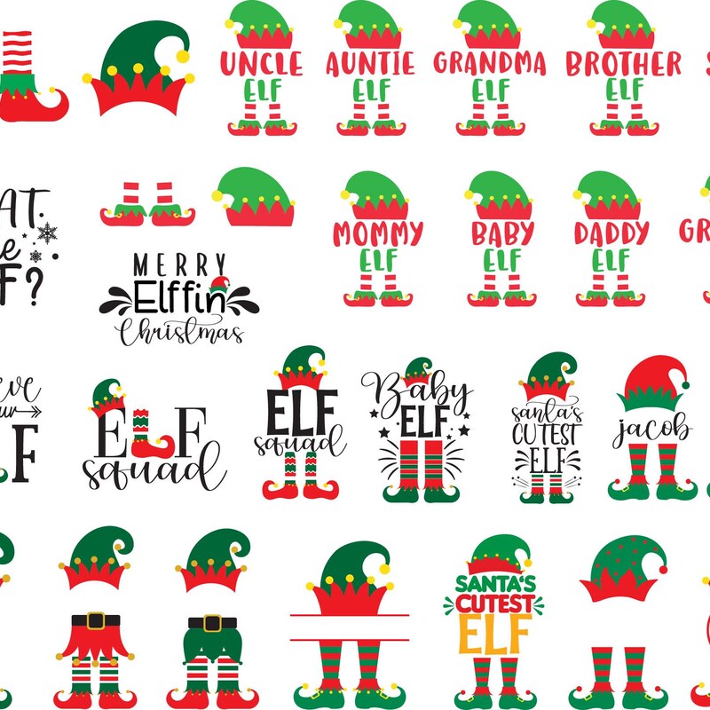 Elf Svg - Etsy