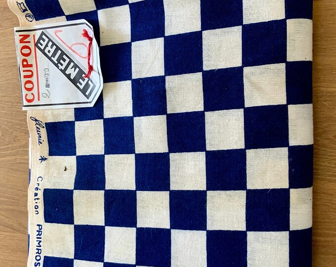 Vintage French Primrose Bordier Fabric - Etsy