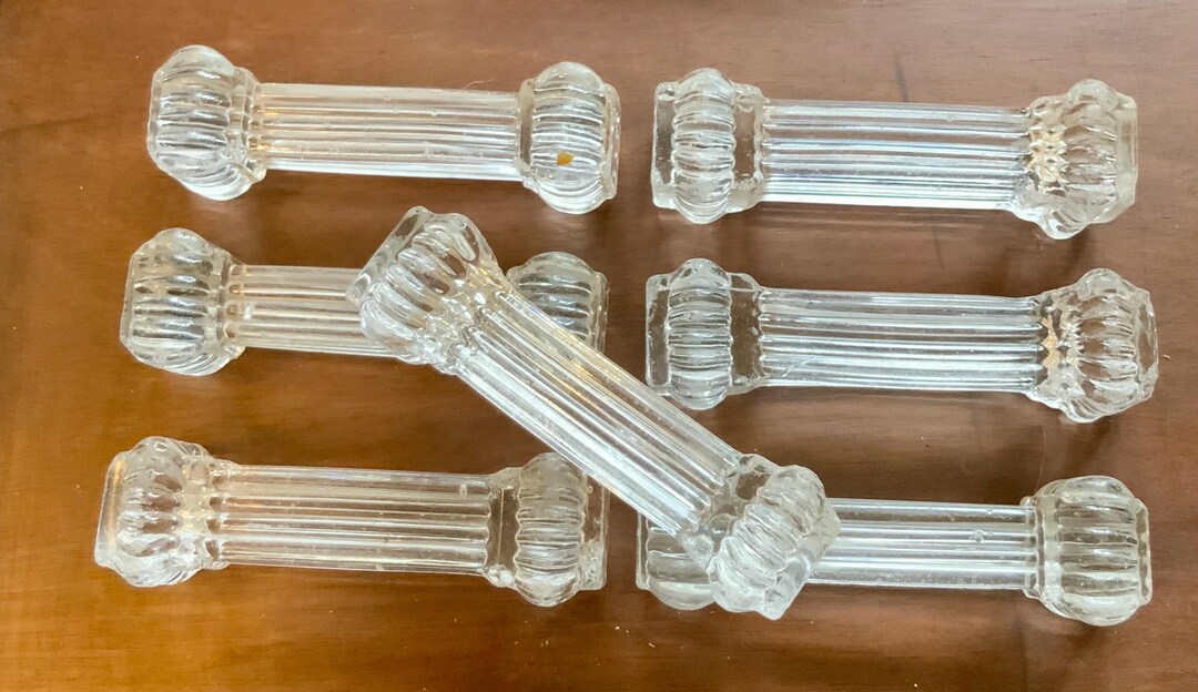 Magnificent Set of 7 French Vintage Crystal Knife Rests - Etsy