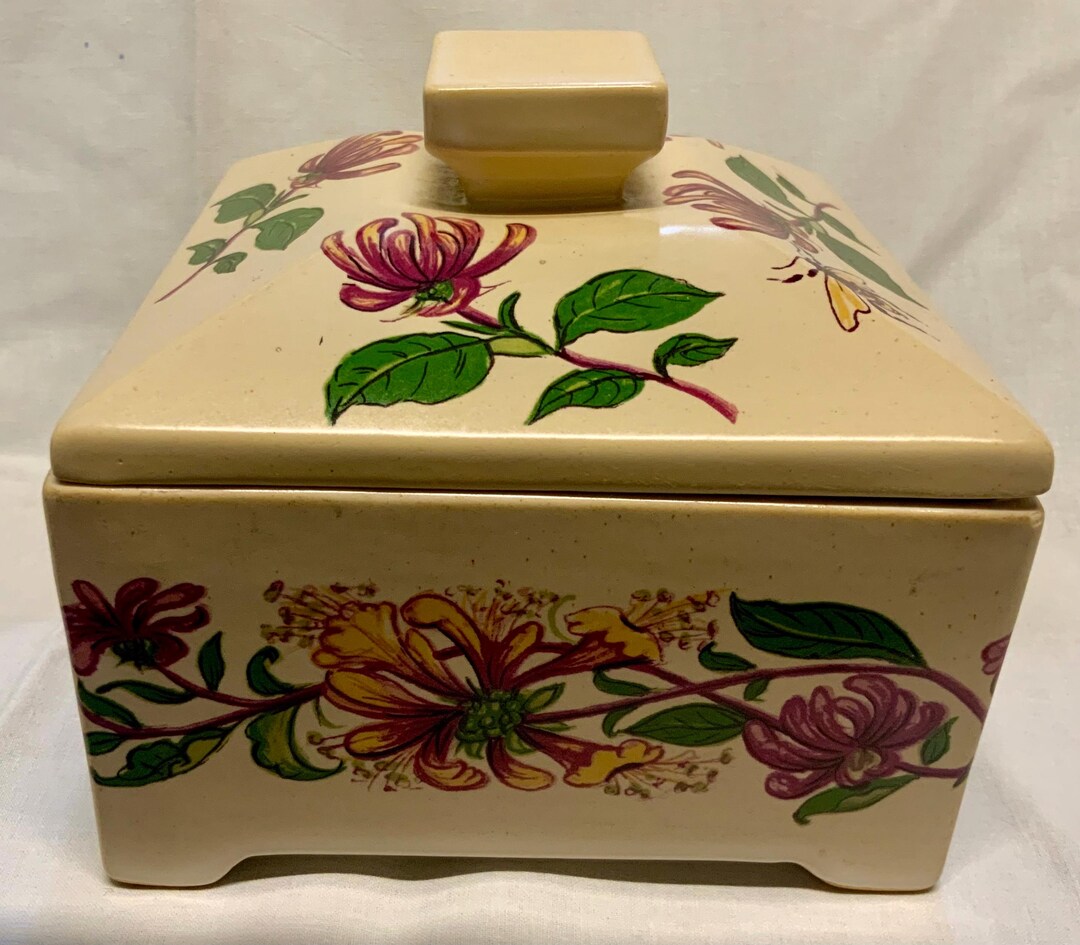 Harrods Ironstone China Decorative Pot - Etsy