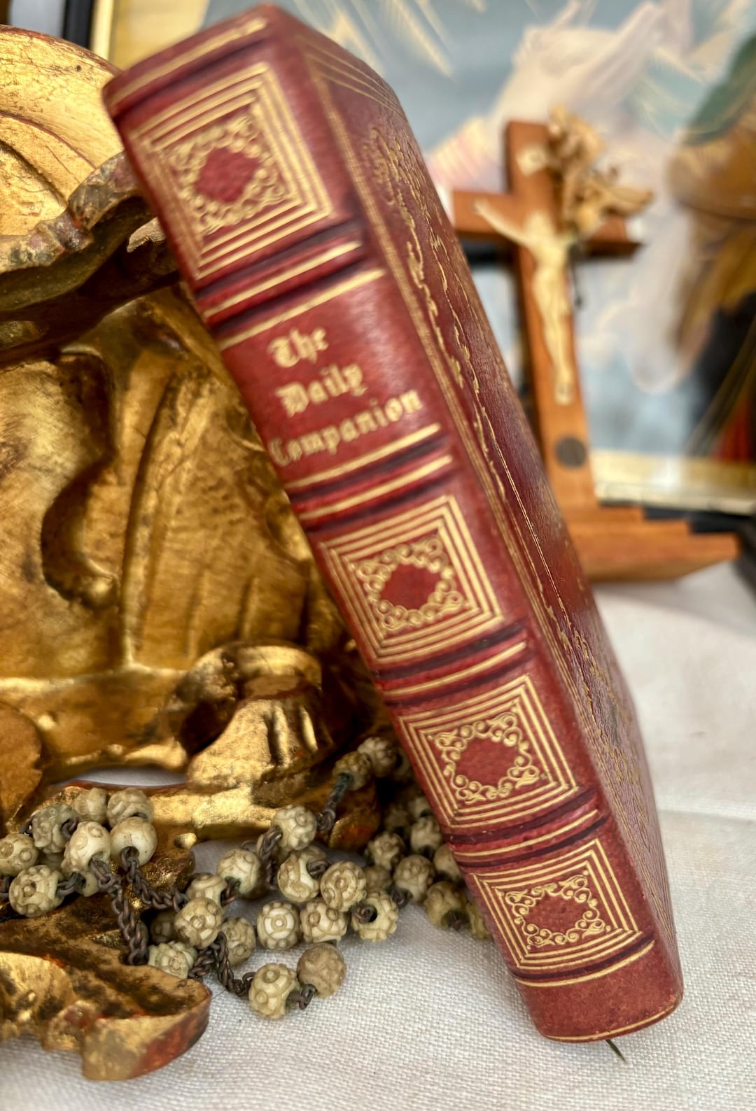 Antique 1841 Red Leather Pocket Missal ‘the Daily Companion’paris - Etsy