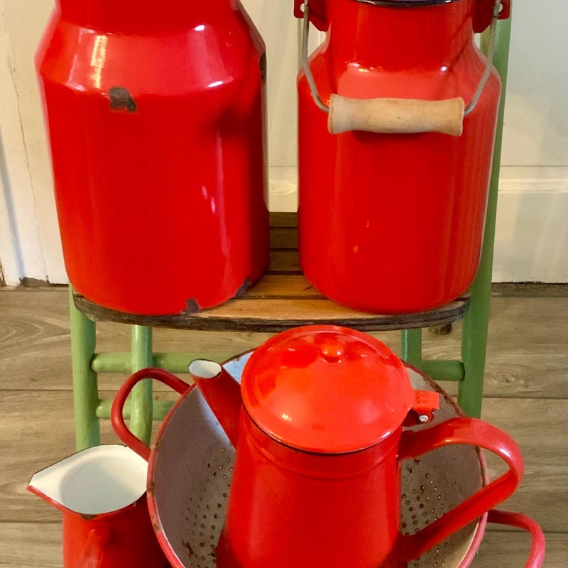 French Enamelware - Etsy