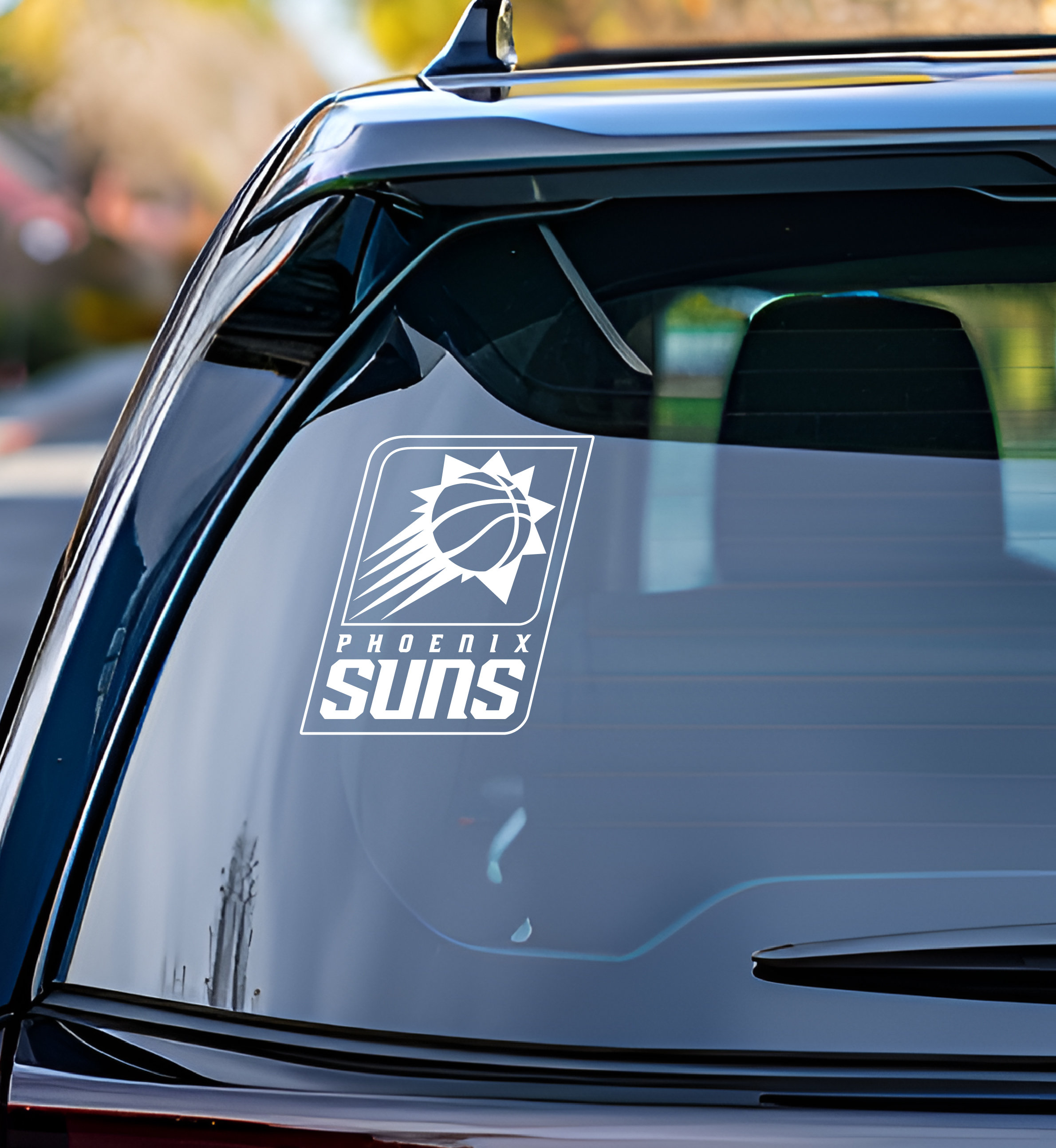 Phoenix Vinyl Decal, Suns Car Window Sticker, Suns Decal for Window ...