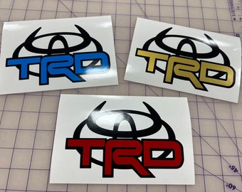 Toyota Devil Horns Decal - Etsy