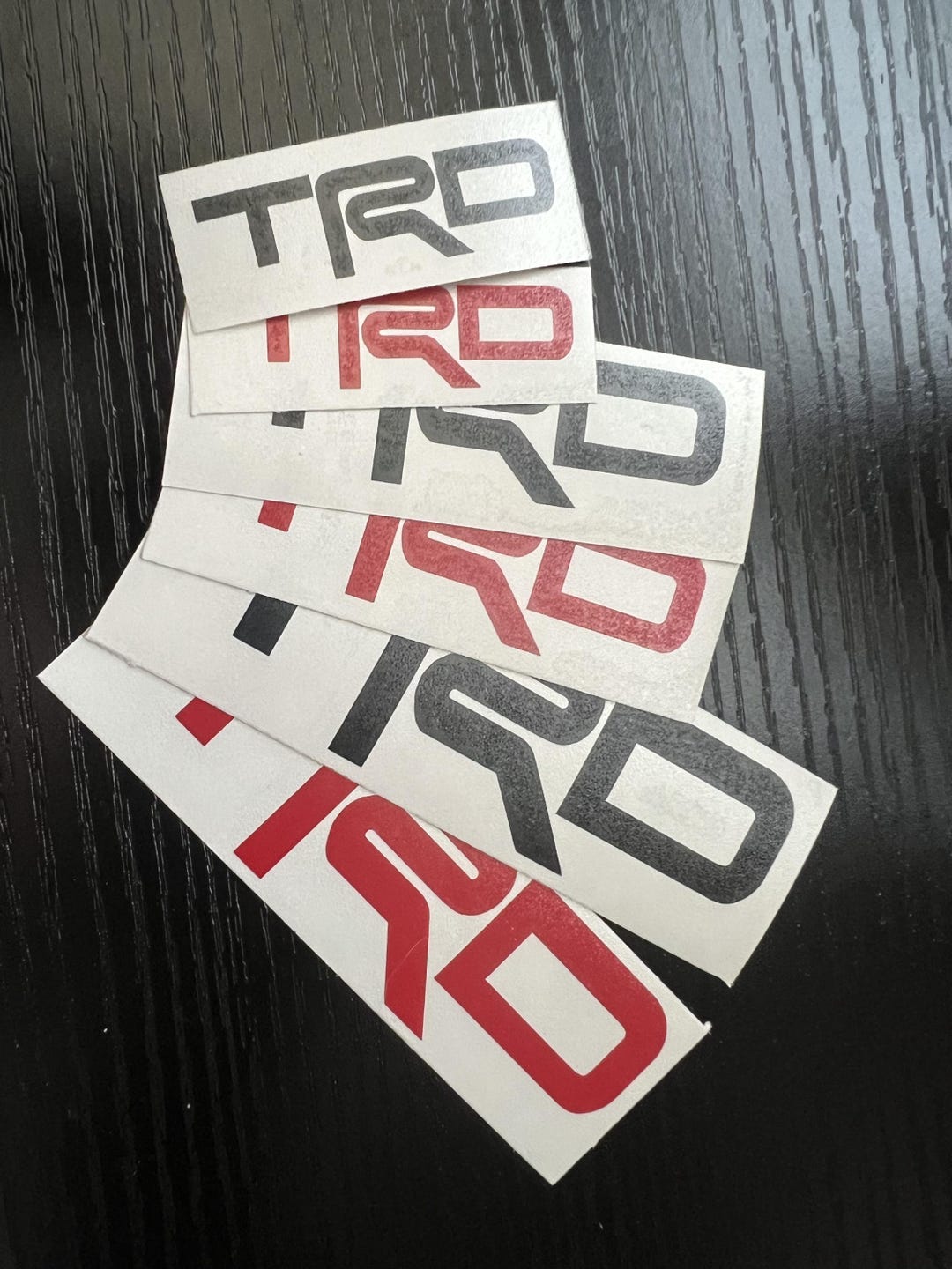 TRD Vinyl Decal for Toyota Truck Tacoma Tundra 4runner Camry Rav4 TJ FJ ...