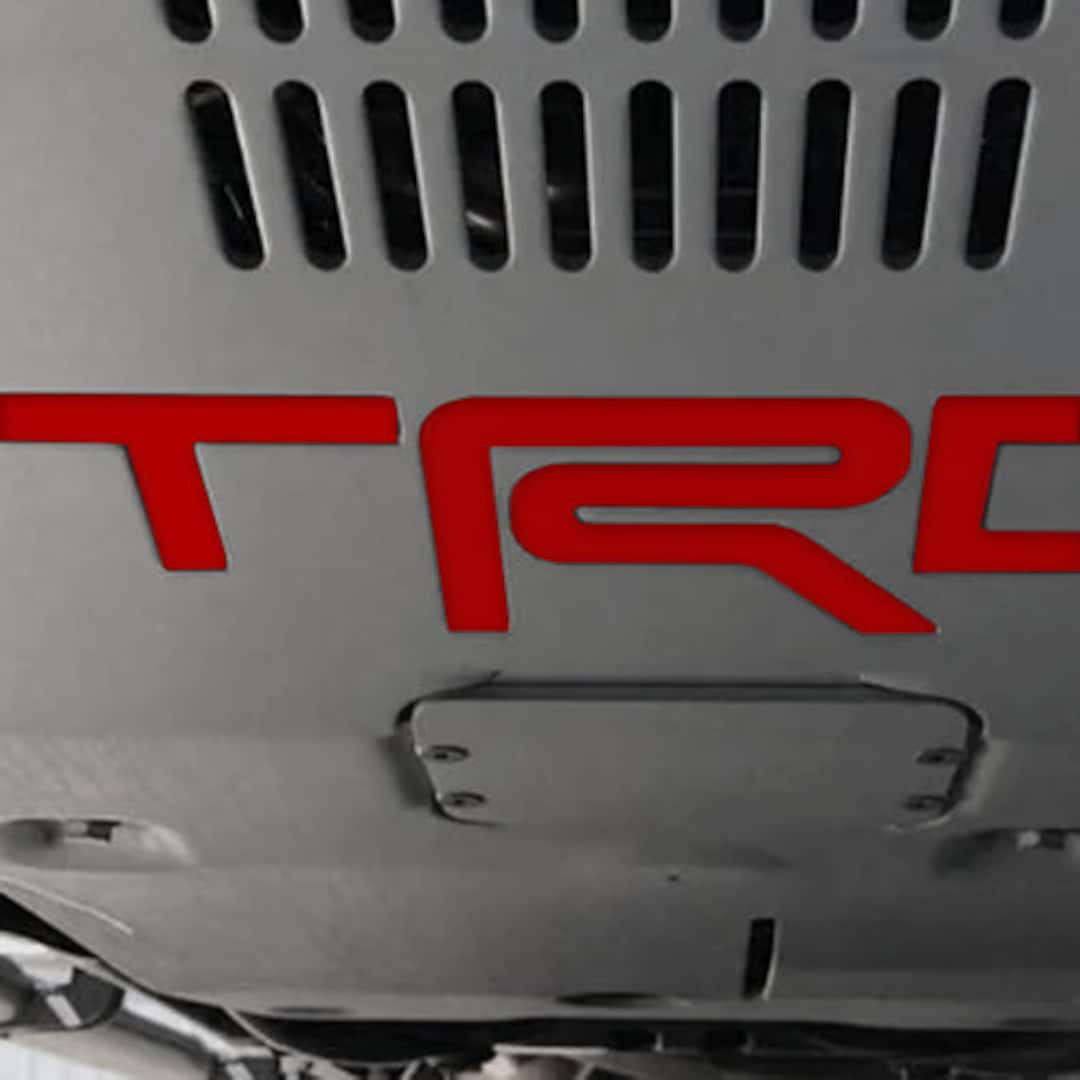 Premium Vinyl Decal Letters for 2016-2023 Tacoma TRD Pro Skid Plate ...