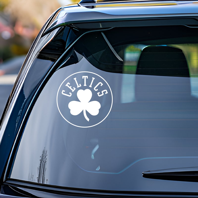Celtics Car Stickers - Etsy