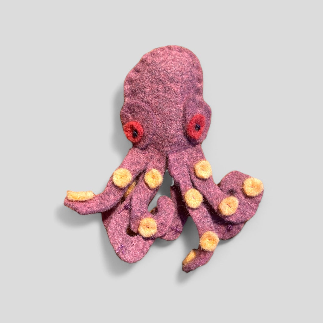 Octopus Spirit Animal Felt Pattern - Etsy