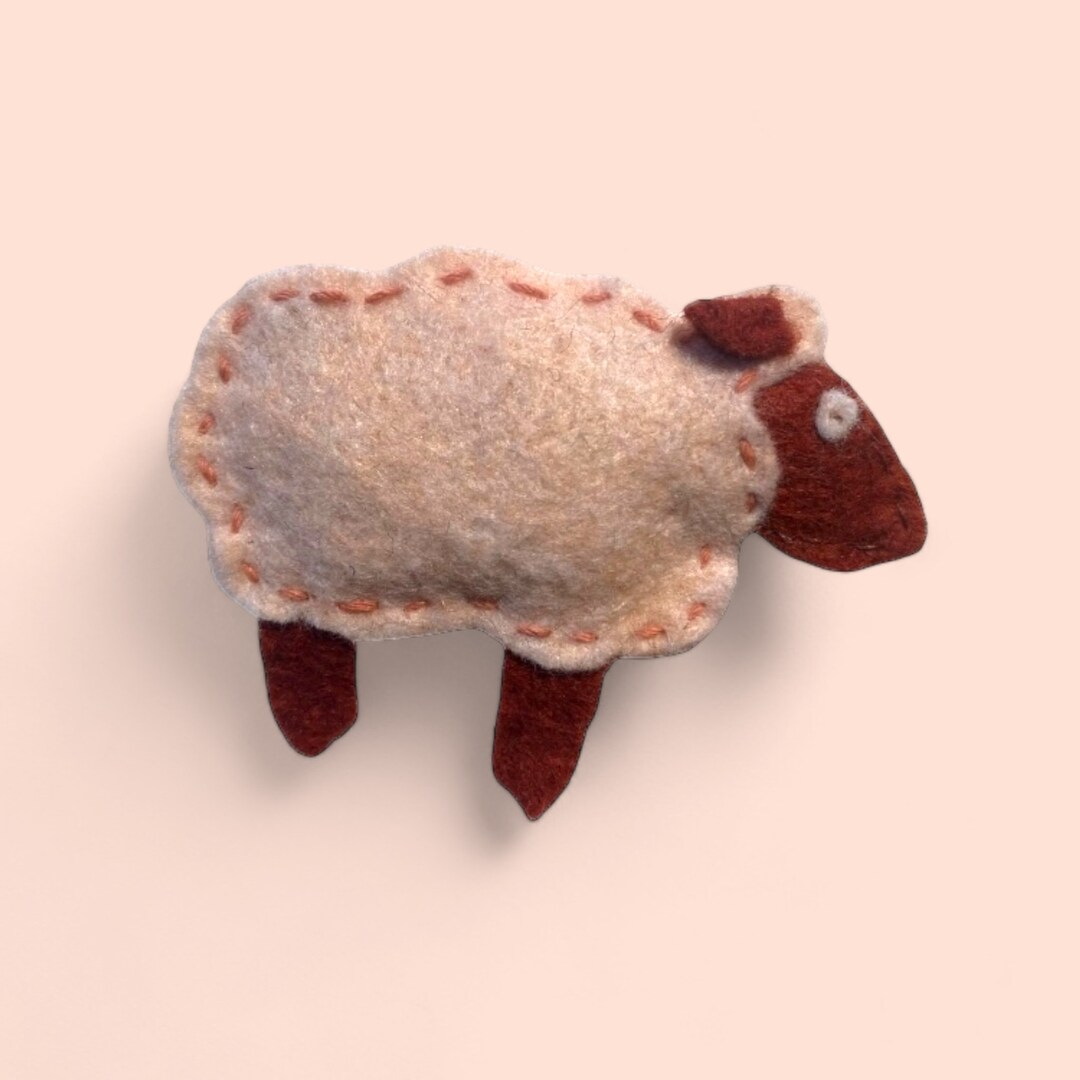 Sheep Spirit Animal Felt Pattern - Etsy