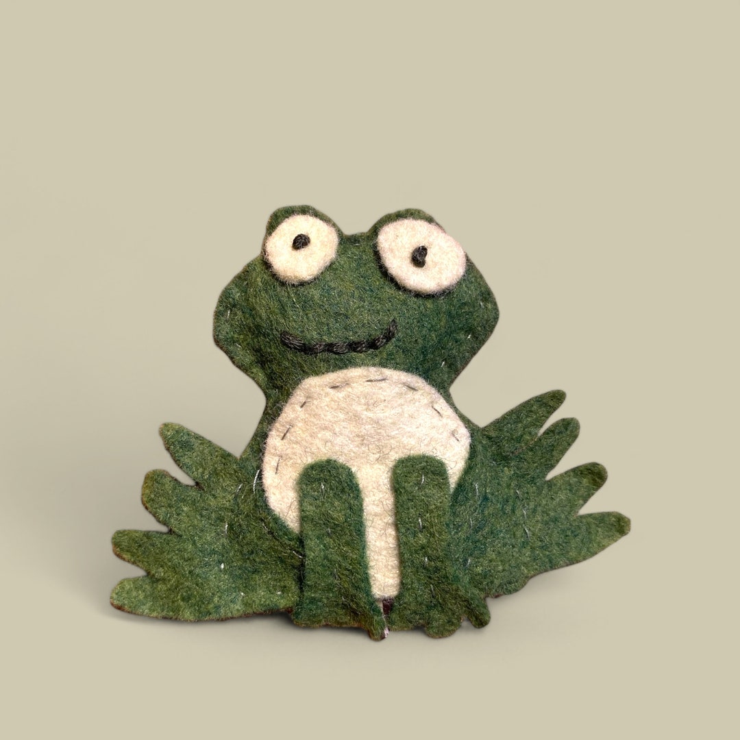 Frog Spirit Animal Felt Pattern - Etsy