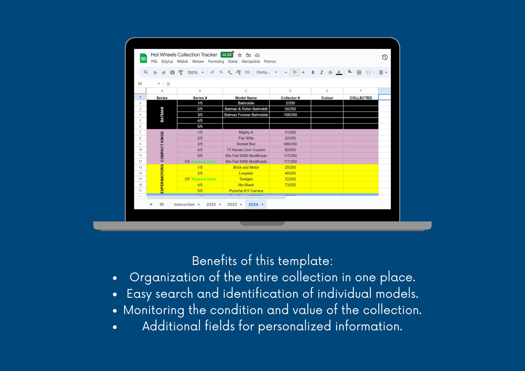 Hot Wheels Collection Tracker Hot Wheels Cars Collectors Storage ...