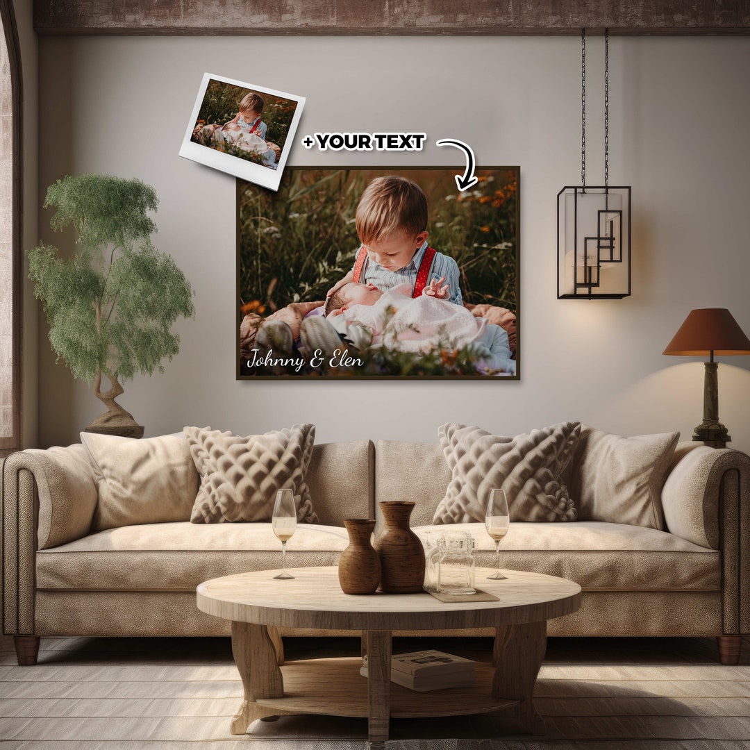 Personalized Canvas Print - Custom Photo to Canvas Wall Art, Unique ...