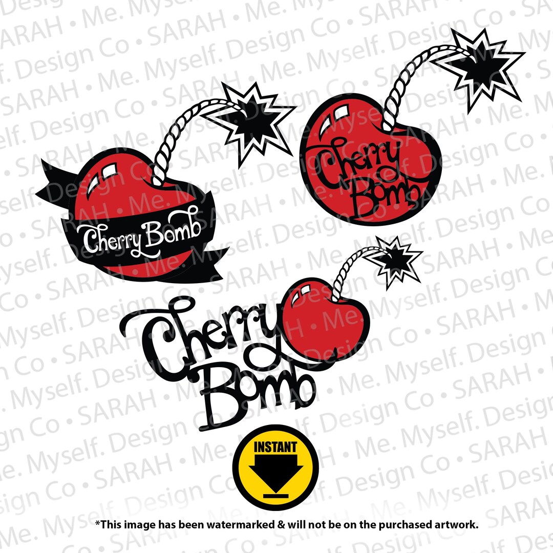 Cherry Bomb (digital SVG Bundle Download) - Etsy
