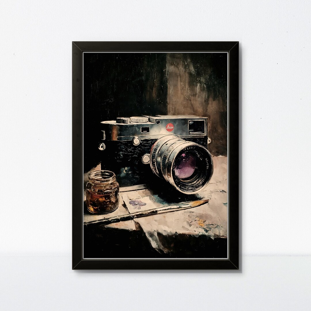 Vintage Camera Poster: Classic Photography Wall Art - Etsy UK