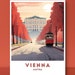 Vienna Poster Stunning Art Print of Vienna's Iconic Tram and Schönbrunn ...