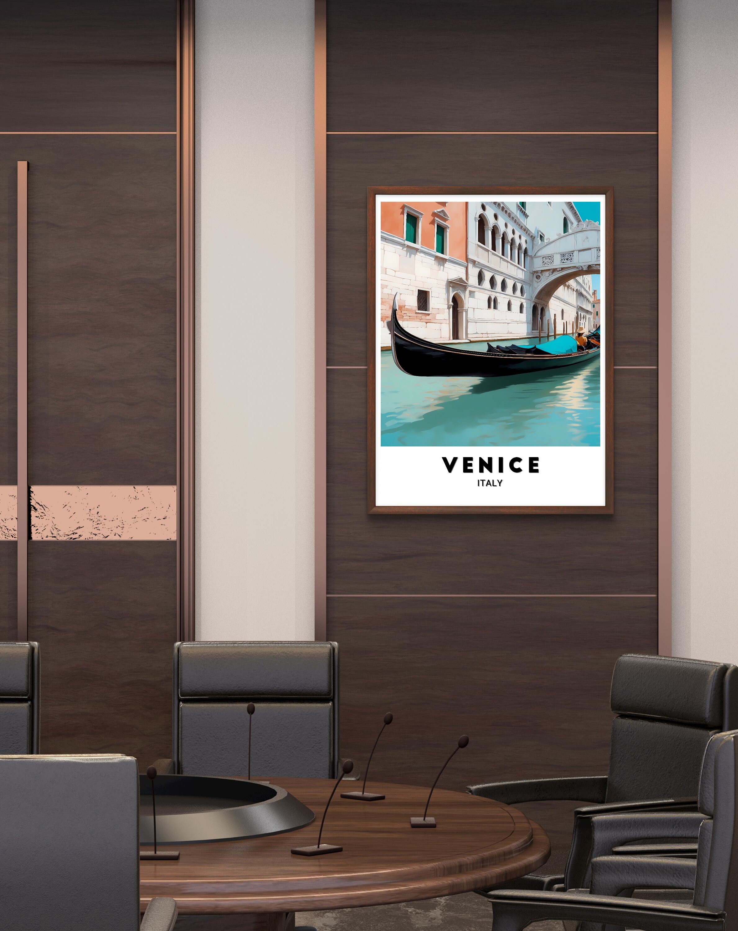 Bridge of Sighs Poster Elegant and Timeless Art Print of Venice's ...