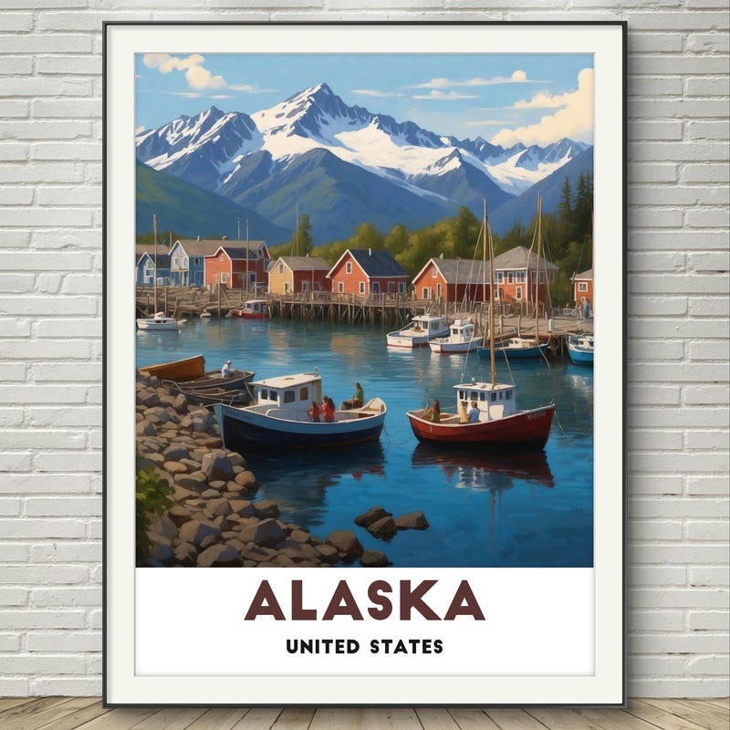 Fishing Village - Etsy