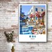 Kos Poster Enchanting Streets of Kos Greece Art Print Ideal for Home or ...