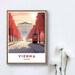 Vienna Poster Stunning Art Print of Vienna's Iconic Tram and Schönbrunn ...