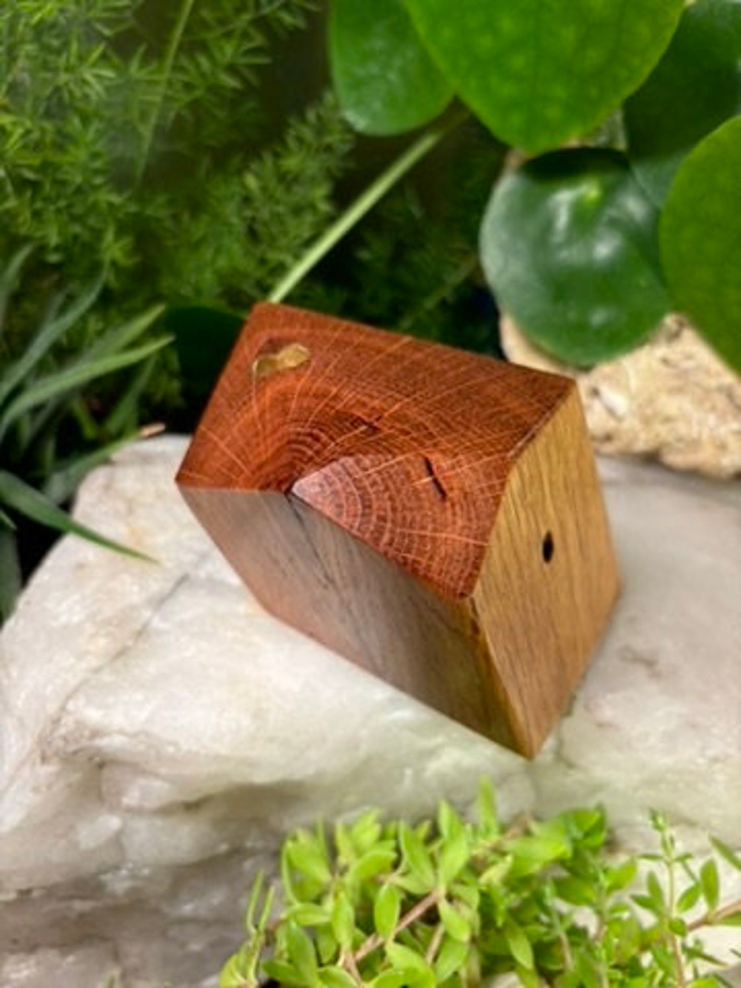 Medium Gem Cut Red Oak Pipes - Etsy