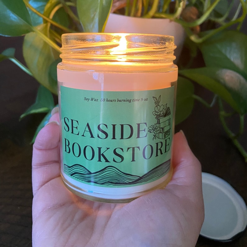 Library Candle, Book Store Candle, Candle Lovers Gift, Bookish Candles ...